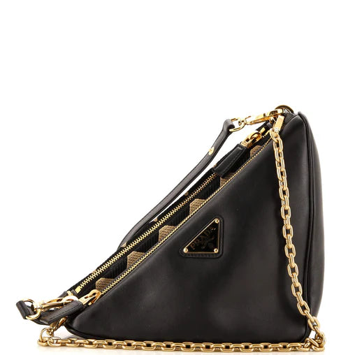 Prada Double Symbole Triangle | The Luxury Pear